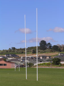 Rugby Goal Posts Powder Coated – Senior - Strata Sports