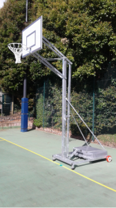 Freestanding Intermediate Height Adjustable Basketball Tower – Easy ...