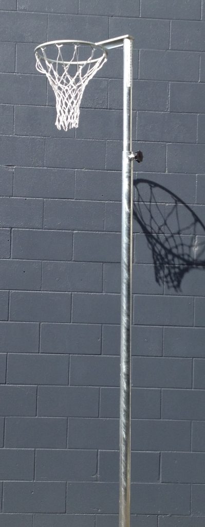 Telescopic Height 50NB Galvanized Netball Post – With Net Hooks ...