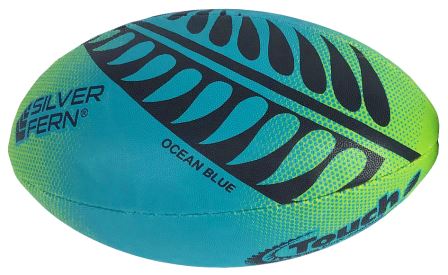 Silver Fern Ocean Blue Touch Ball - size 4 | Strata Sports