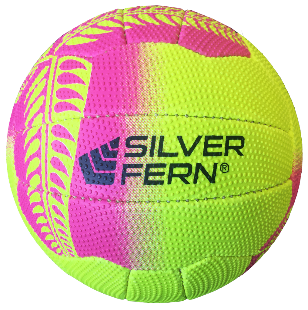 Silver Fern Tui Netball Size 4 - Yellow - Strata Sports